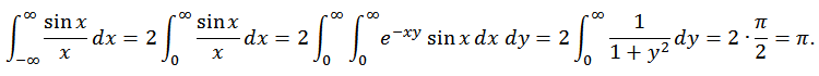 Integral Fungsi Sinc x – Bermatematika