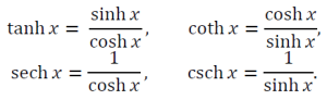 Fungsi Trigonometri Hiperbolik – II – Bermatematika